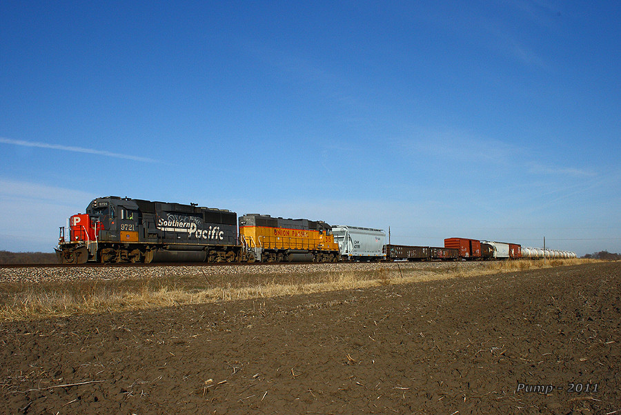 Westbound UP Local Train